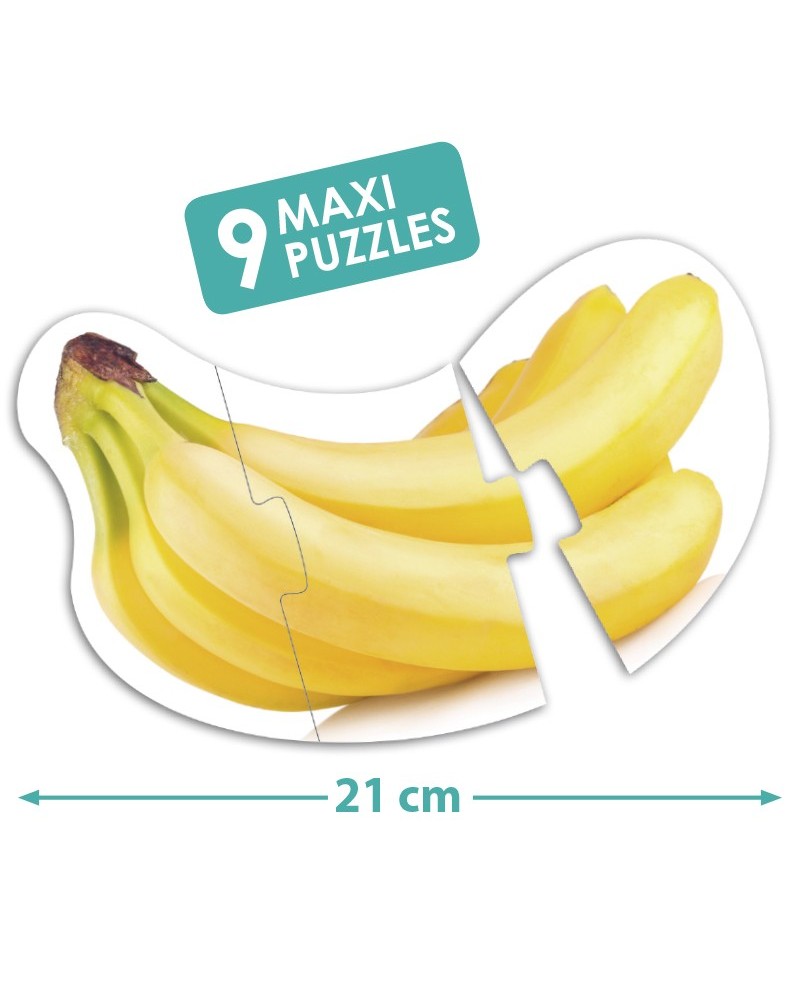 Maxi puzzles Aliments sains – Serpent à Lunettes