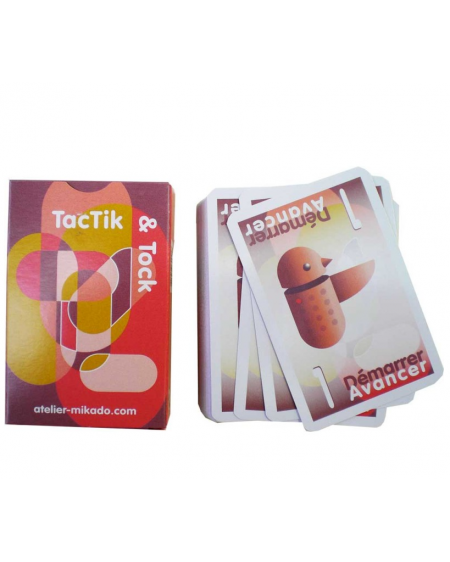 Jeu de 54 cartes pour Toc et Tac-tick