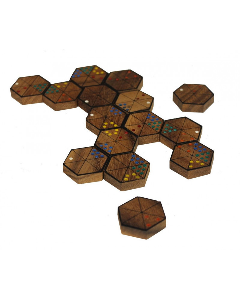 Dominos hexagonaux