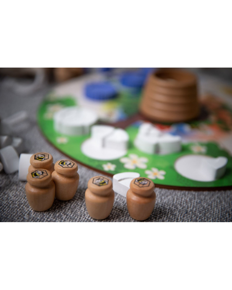 Ma première récolte de miel