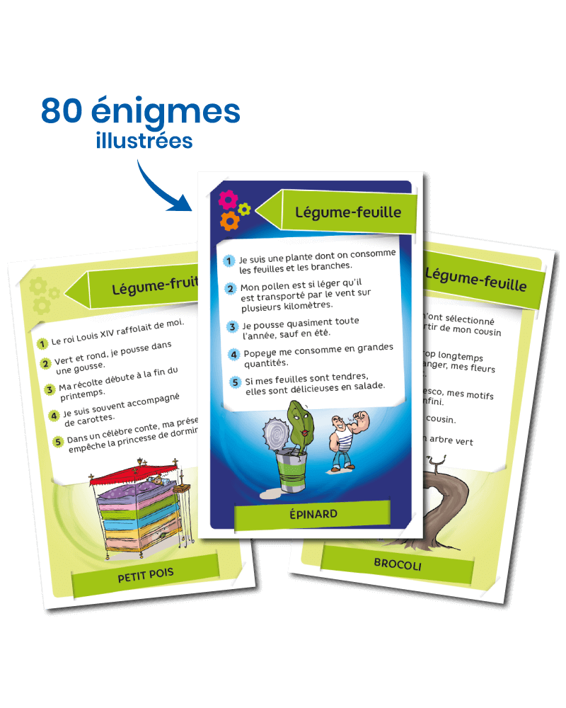 Enigmes - Fruits et Légumes