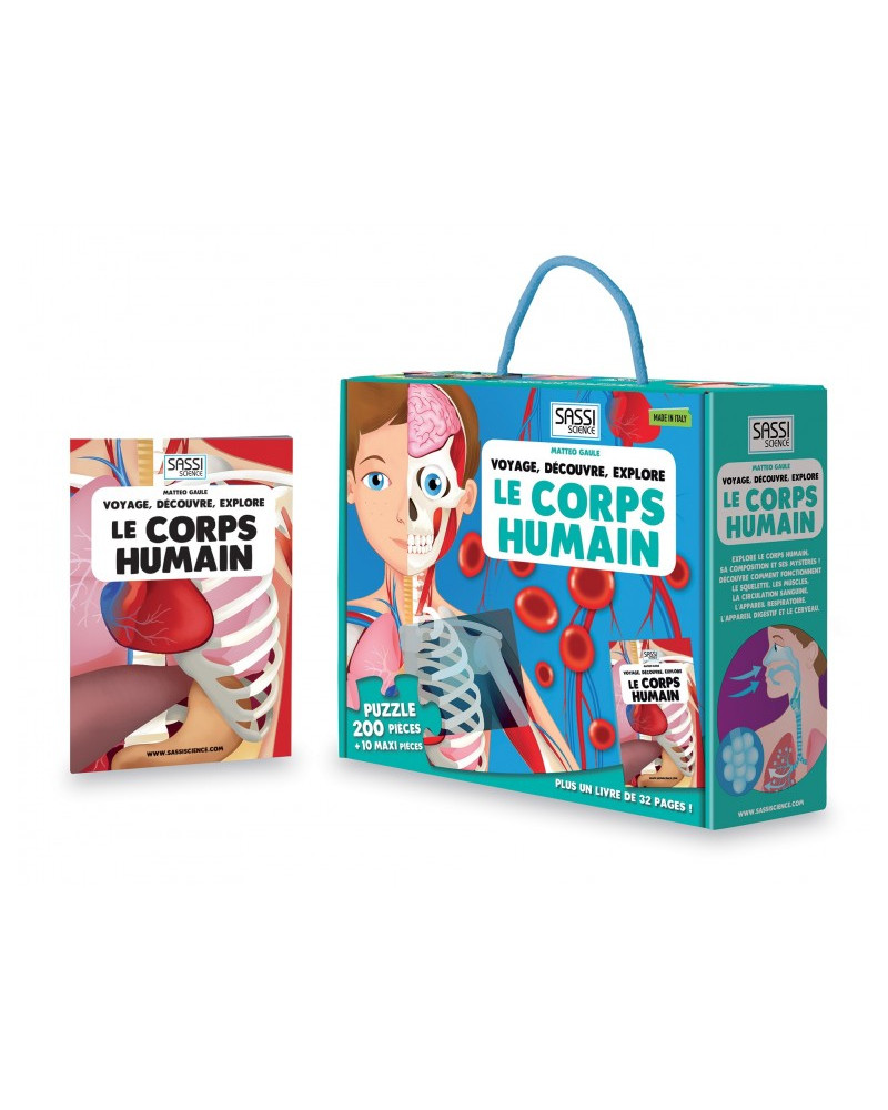 Puzzle géant 210 pièces Le corps humain