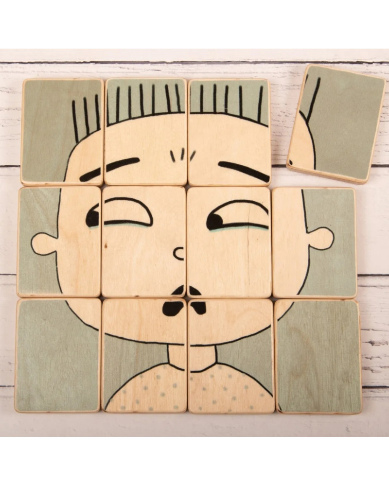 Puzzles des émotions 12 pièces Set n°1