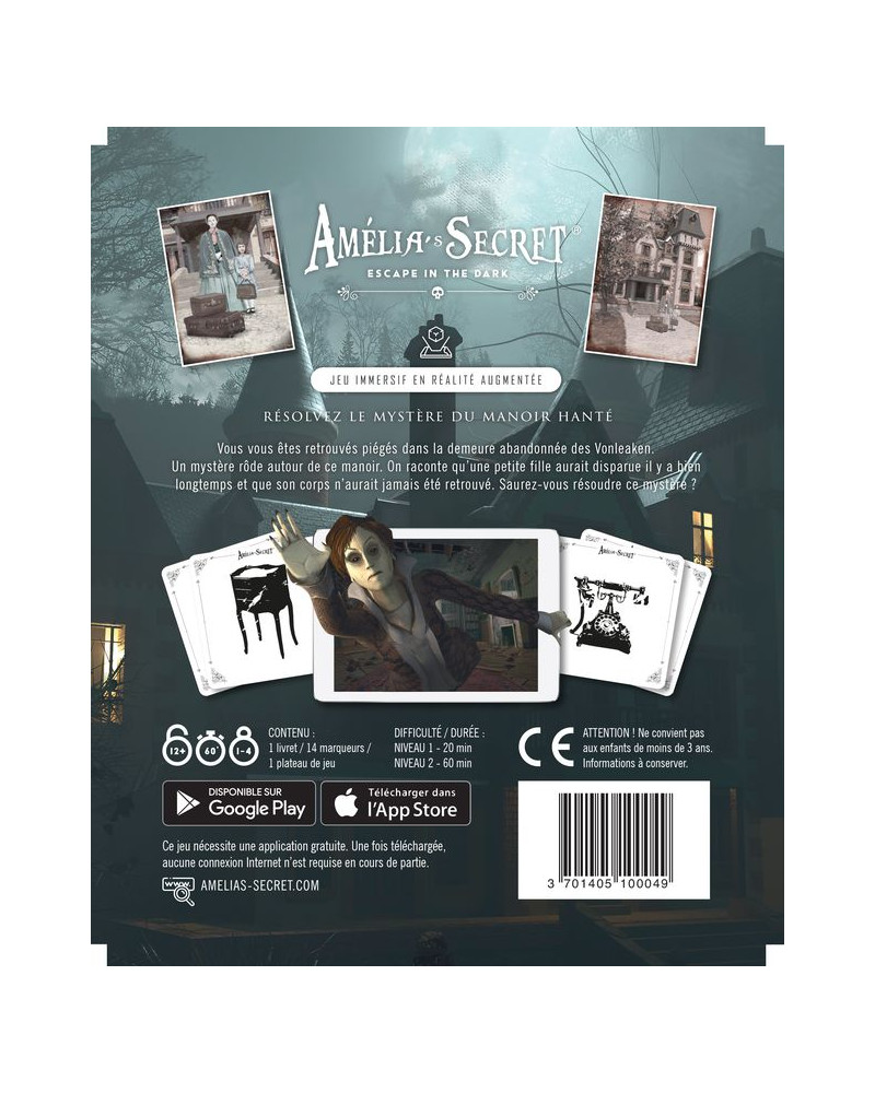 Amelia's secret - Escape in the dark