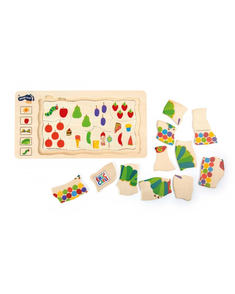 Puzzle à étages "La chenille qui fait des trous" – Serpent à Lunettes