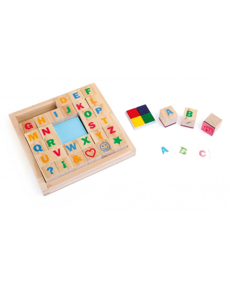 Tampons "Alphabet" – Serpent à Lunettes