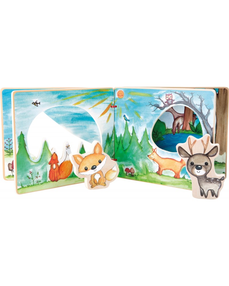 Livre interactif "Paysage forestier" – Serpent à Lunettes