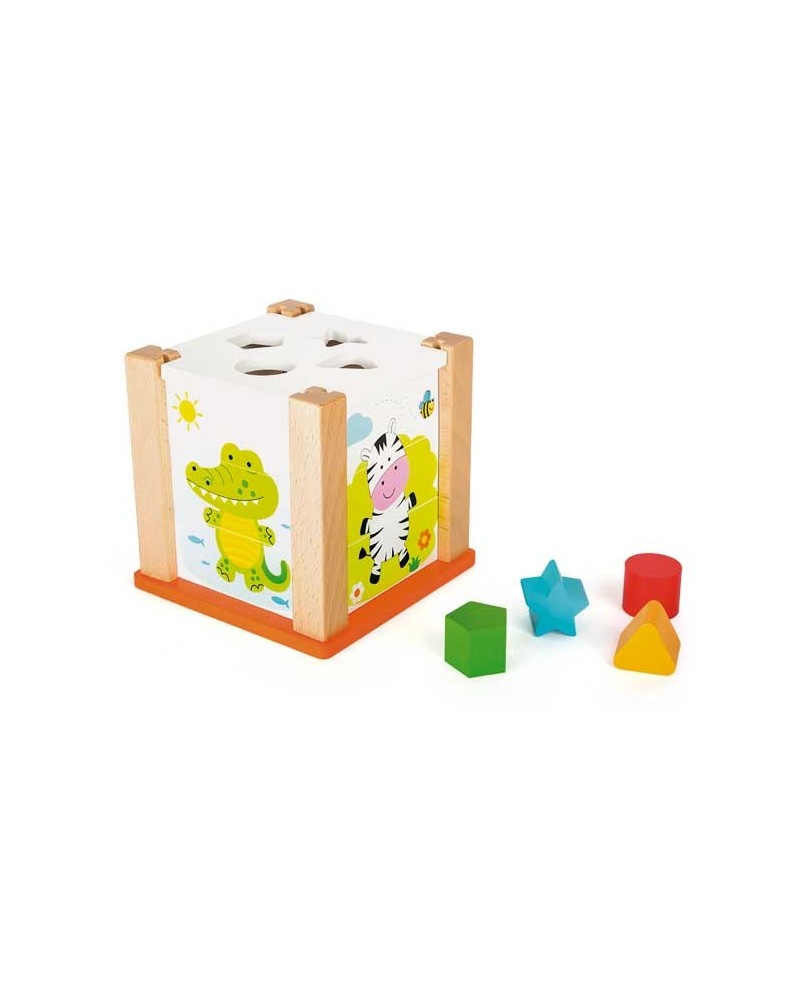 Cube à formes Animaux du zoo – Serpent à Lunettes