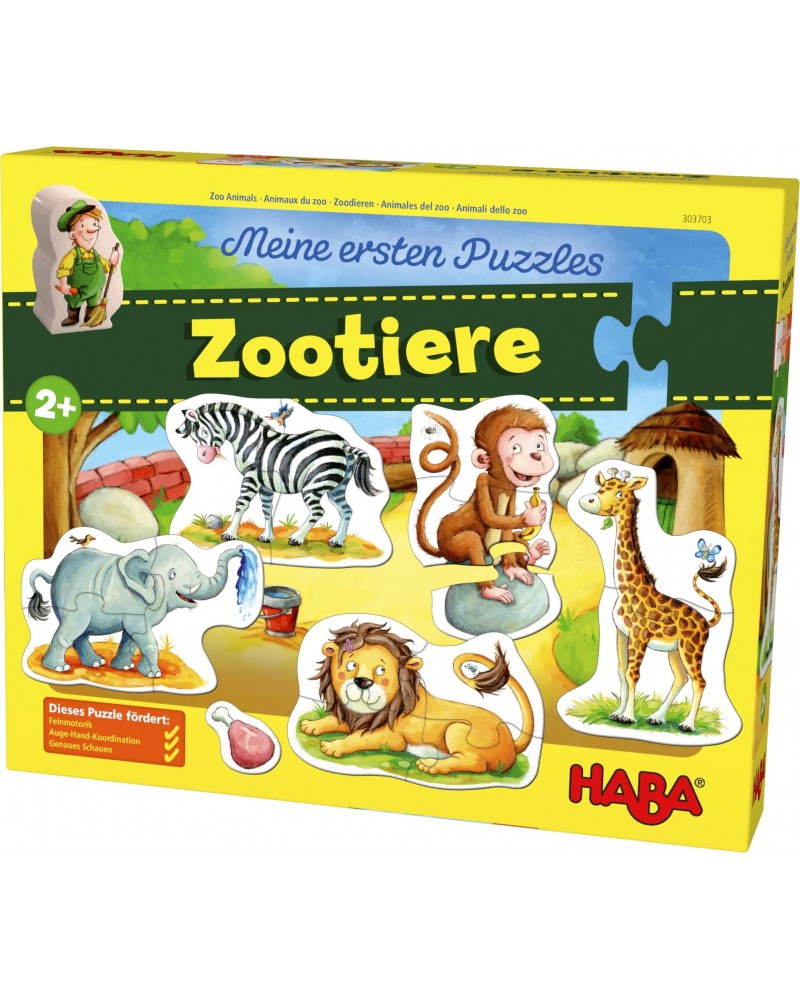 Mes premiers puzzles: Animaux du zoo – Serpent à Lunettes
